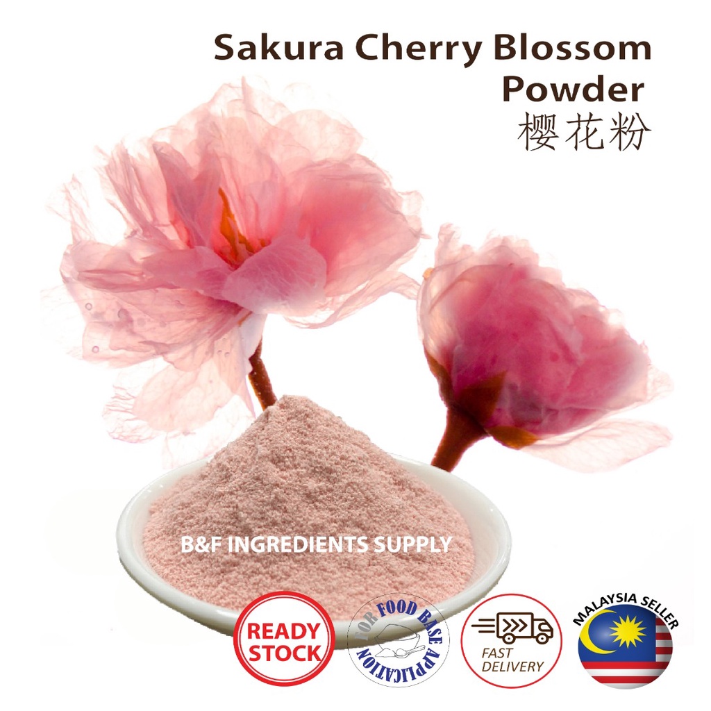 Japan Sakura Powder Serbuk Sakura Flower 樱花粉